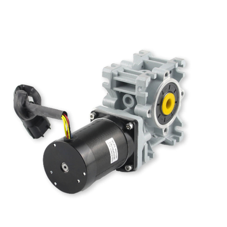 Nema 23 57BLS Worm Geared Round Head Brushless BLDC DC Motor ...