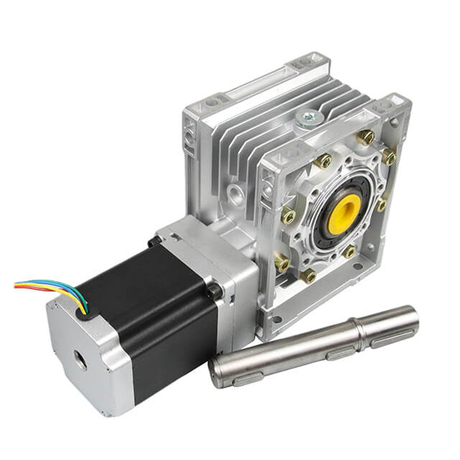 Nema 34 JK86HS126-6004 Worm Apparatus Stepper Motor Fabricator - JKONGMOTOR
